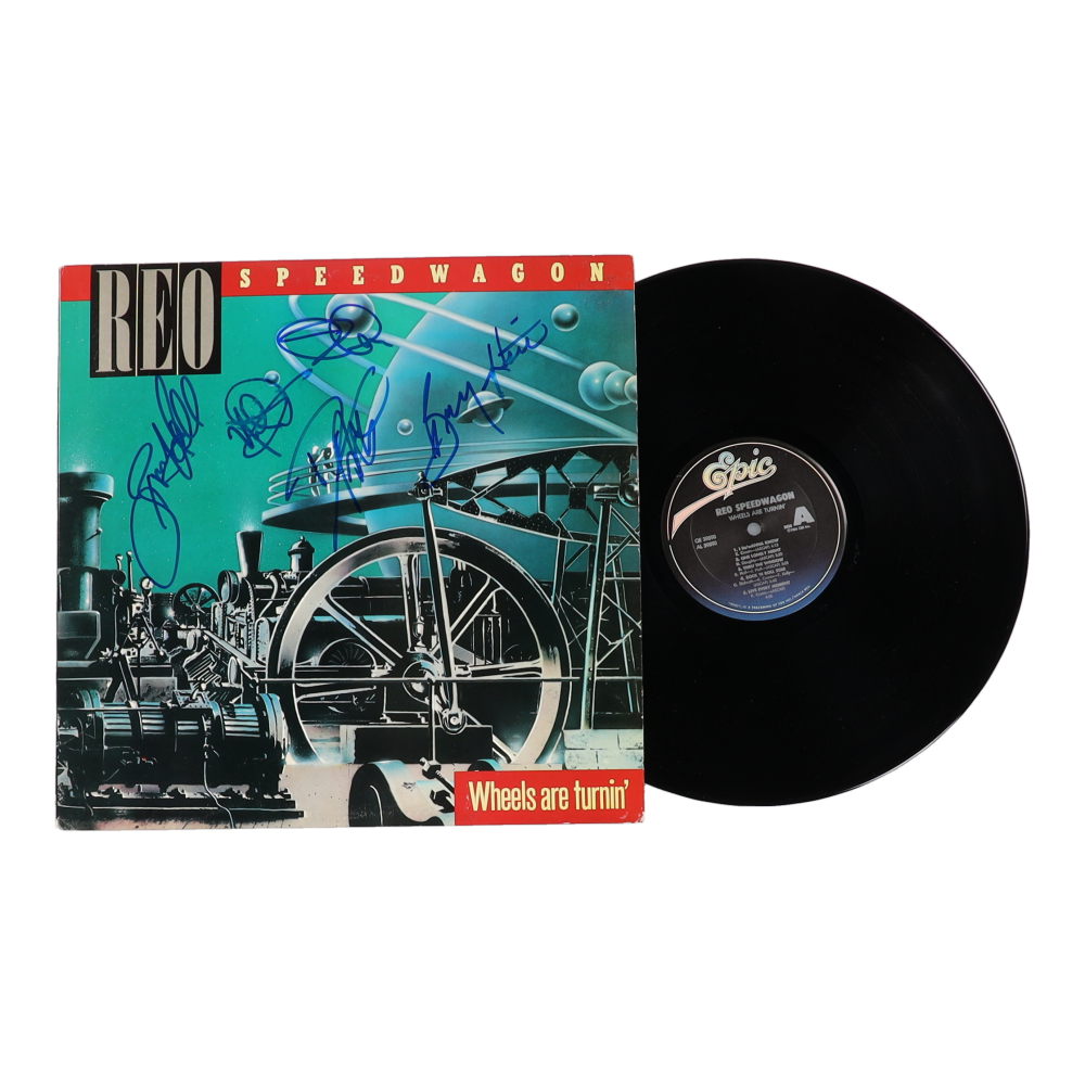 Kevin Cronin, Bruce Hall, Bryan Hitt, Neal Doughty & Dave Amato Signed ...