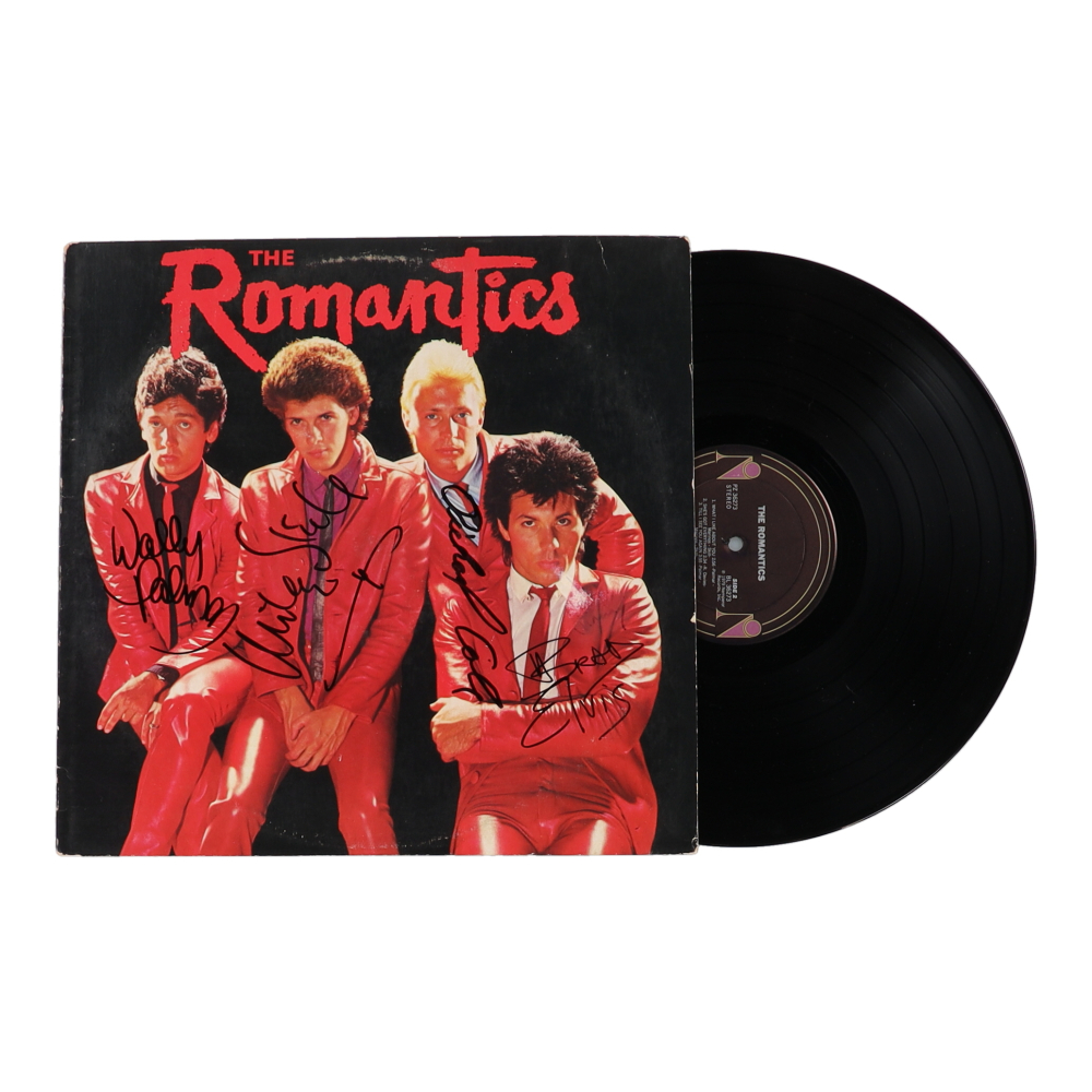 Brad Elvis, Wally Palmar Rich Cole & Mike Skill Signed "The Romantics ...