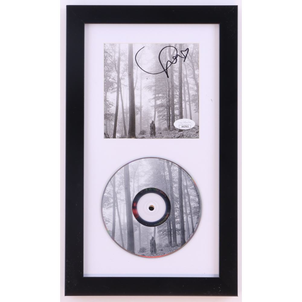Taylor Swift Signed Custom Framed "Folklore" CD Album Cover Display ...