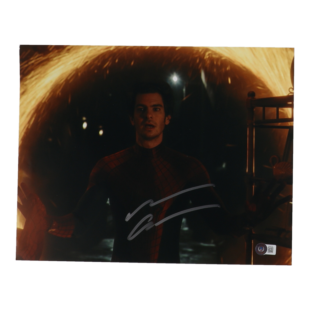 Andrew Garfield Signed "The Amazing Spider-Man" 11x14 Photo (Beckett ...