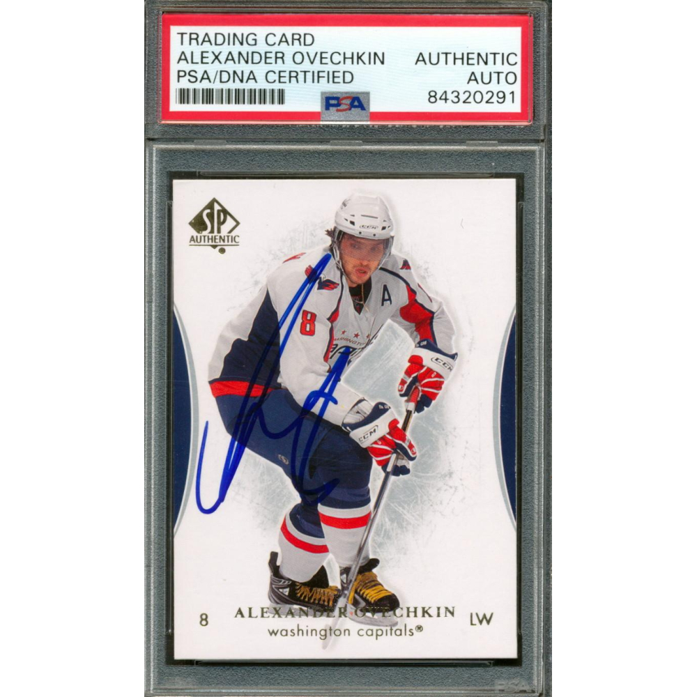 Alexander Ovechkin Signed 2007-08 SP Authentic #4 (PSA) | Pristine Auction