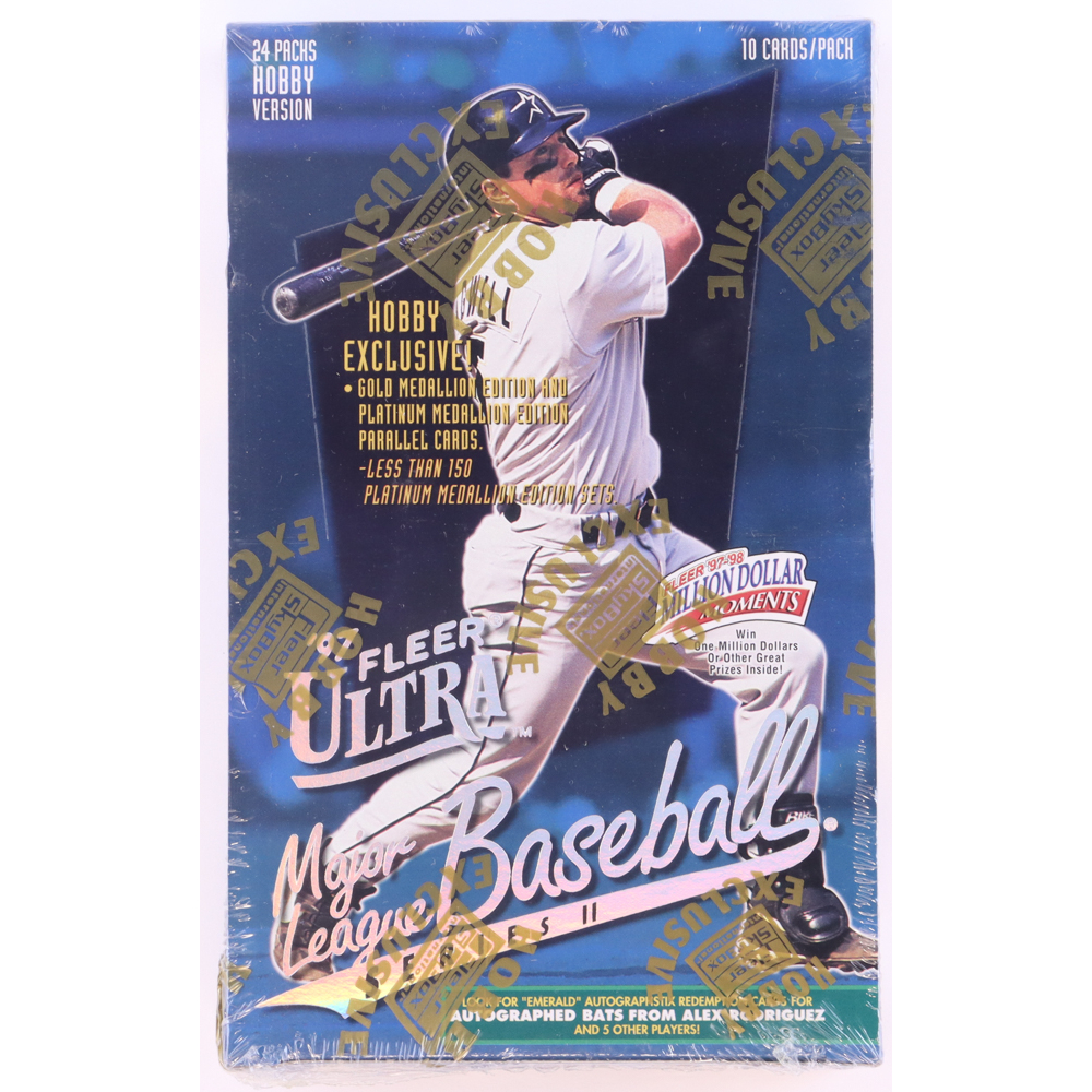 1997 Fleer Ultra Series 2 Baseball Hobby Box of (24) Packs | Pristine ...