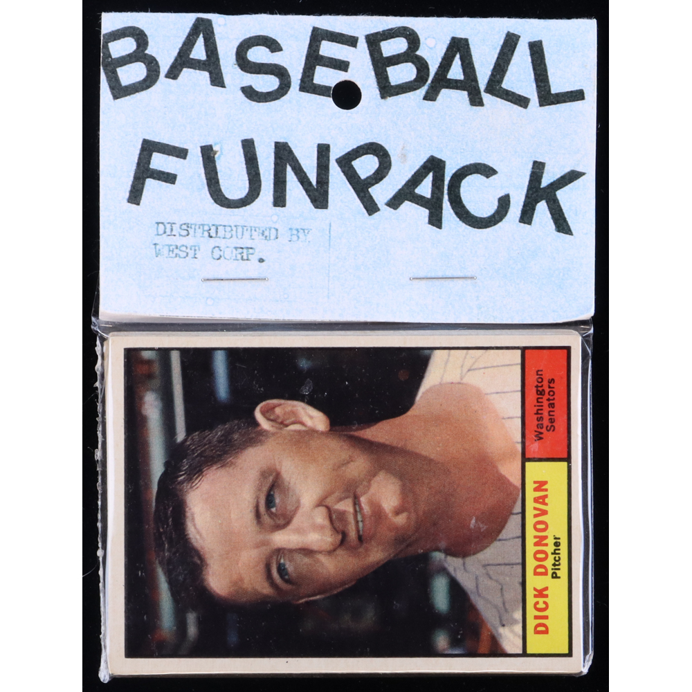 1961 Topps Baseball Fun Pack with (10) Cards | Pristine Auction