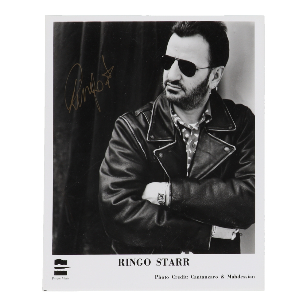 Ringo Starr Signed 8x10 Photo (JSA) | Pristine Auction