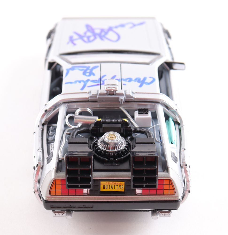 Christopher Lloyd & Michael J. Fox Signed "Back to the Future II ...