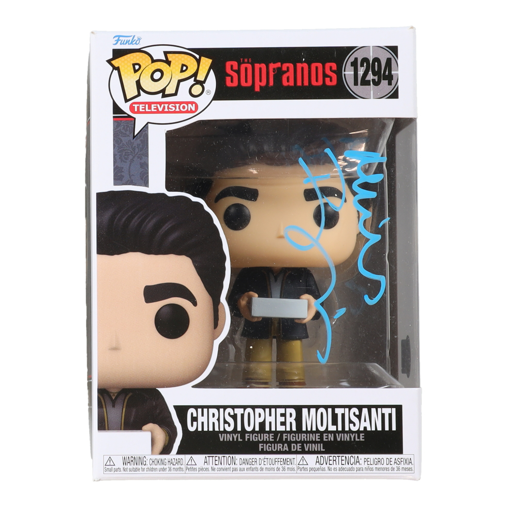 Michael Imperioli Signed The Sopranos 1294 Christopher Moltisanti Funko Pop Vinyl Figure