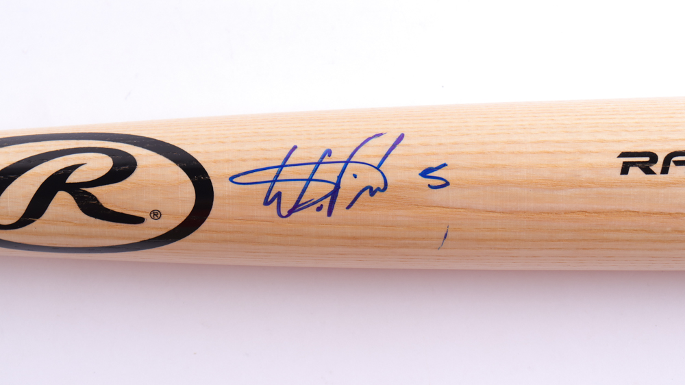 Wander Franco Signed Rawlings Pro Baseball Bat (JSA & Franco ...