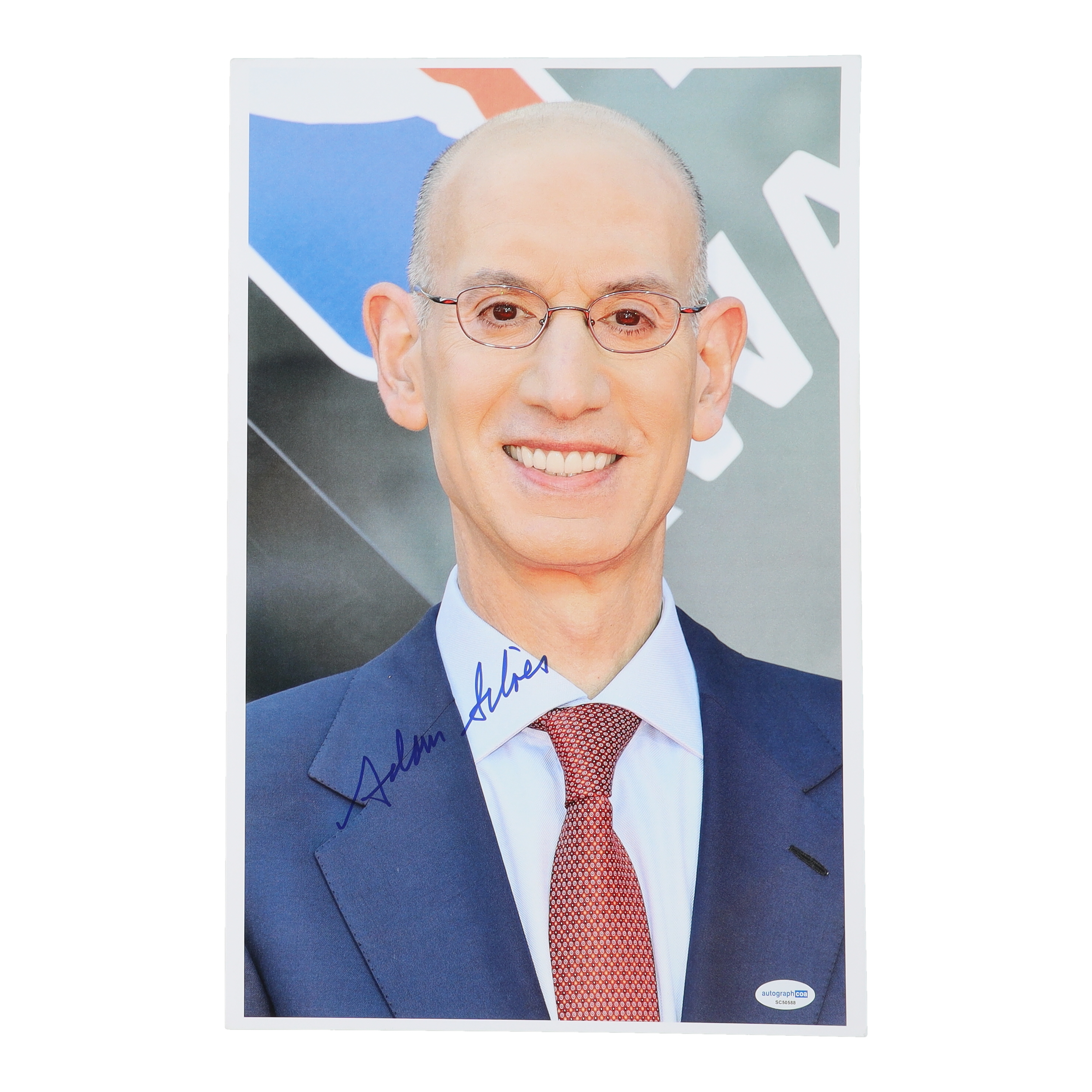 Adam Silver Signed 11x17 Photo (ACOA) | Pristine Auction