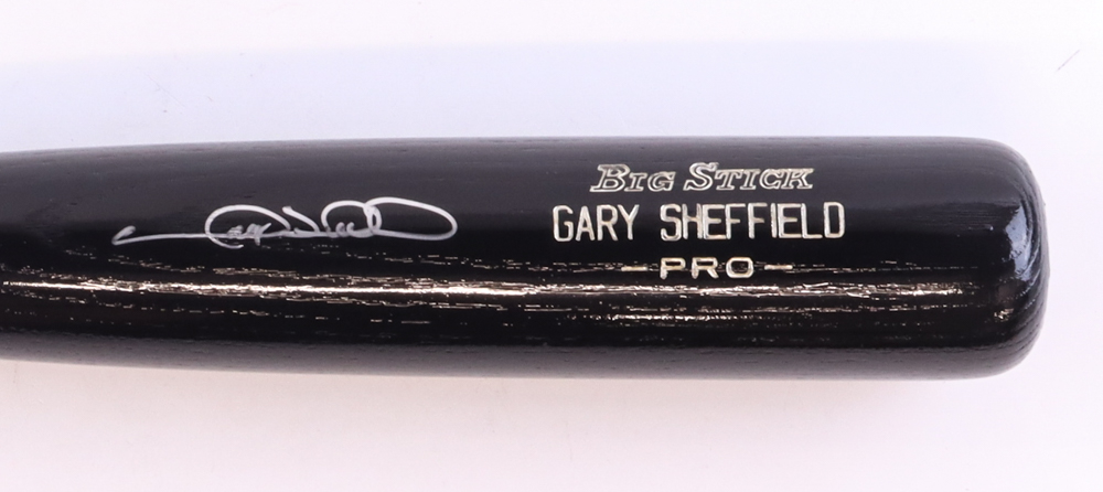 Gary Sheffield Signed Rawlings Big Stick Player Model Baseball Bat ...