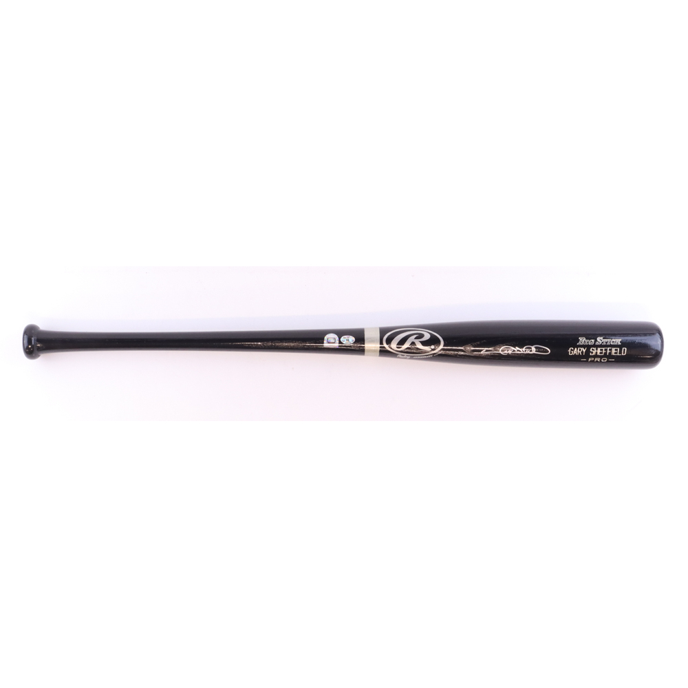 Gary Sheffield Signed Rawlings Big Stick Player Model Baseball Bat ...