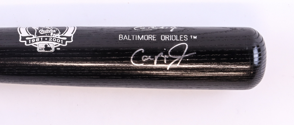 Cal Ripken Jr. Signed Louisville Slugger Retirement Logo Signature ...