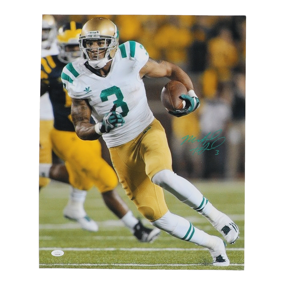 Michael Floyd Signed Notre Dame Fighting Irish 16x20 Photo (JSA ...
