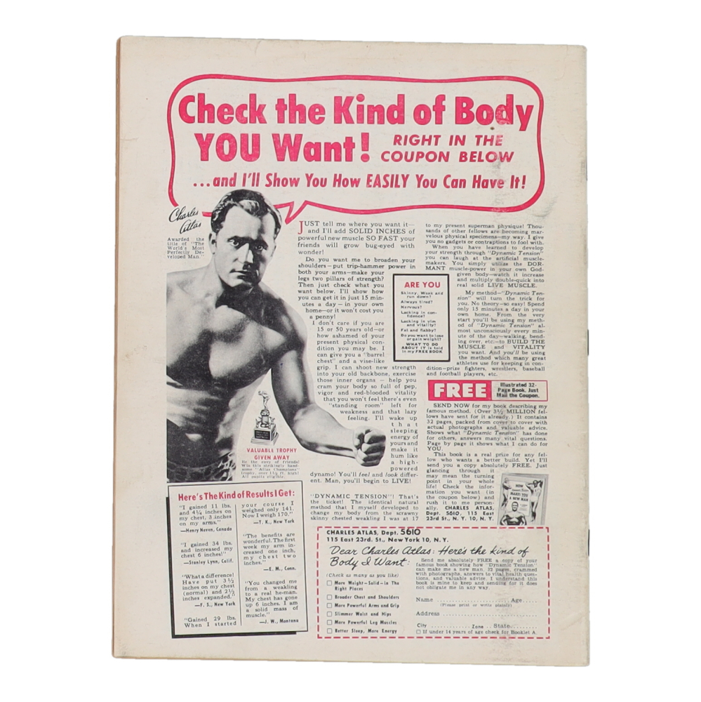Carmen Basillo Signed Original 1958 Boxing Illustrated Magazine ...