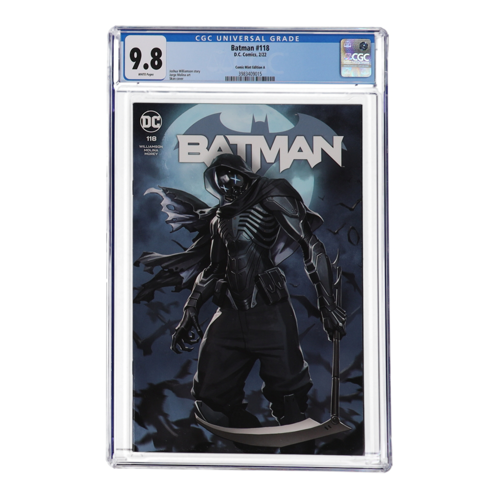 2022 "Batman" Issue #118 D.C. Comic Book (CGC 9.8) | Pristine Auction