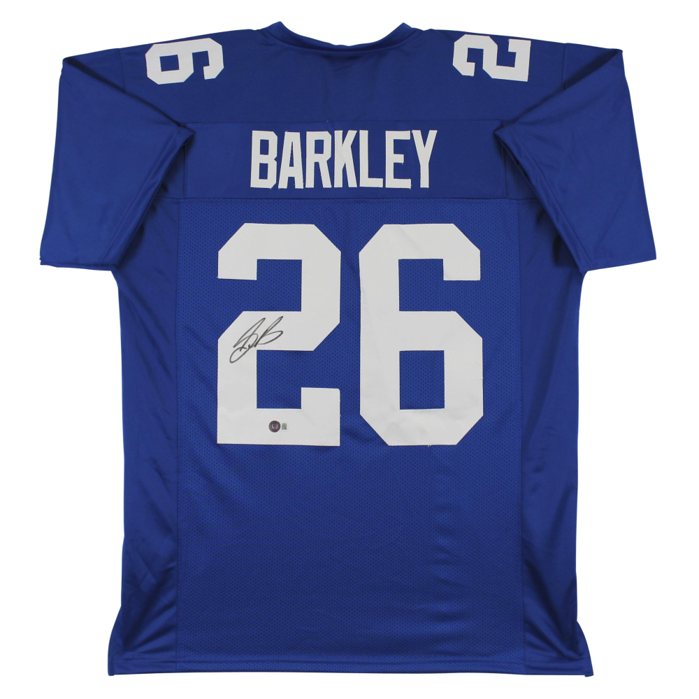 Saquon Barkley Signed Jersey (Beckett) | Pristine Auction