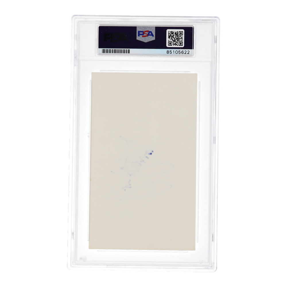 Rick Barry Signed Index Card (PSA) | Pristine Auction
