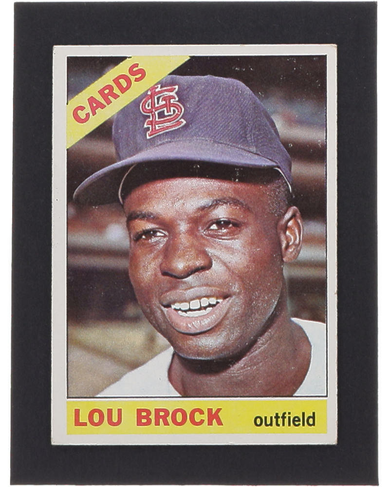 Lou Brock 1966 Topps #125 | Pristine Auction
