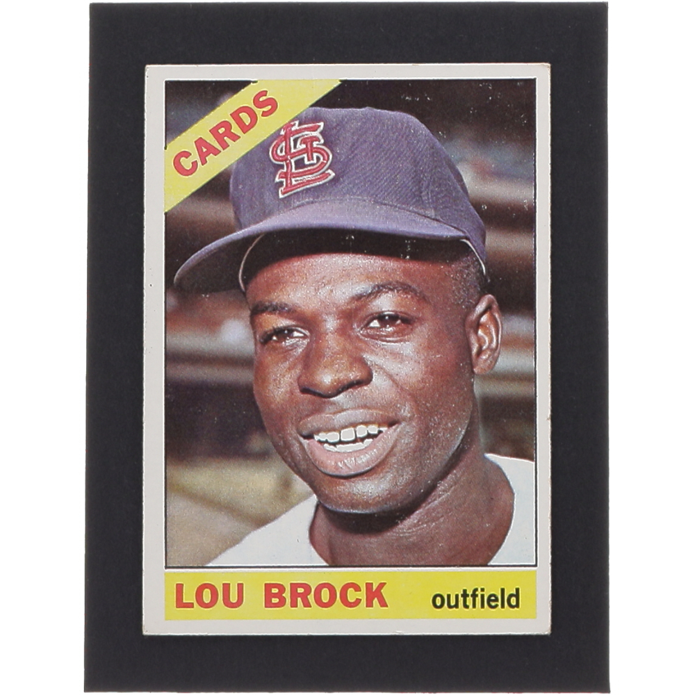 Lou Brock 1966 Topps #125 | Pristine Auction