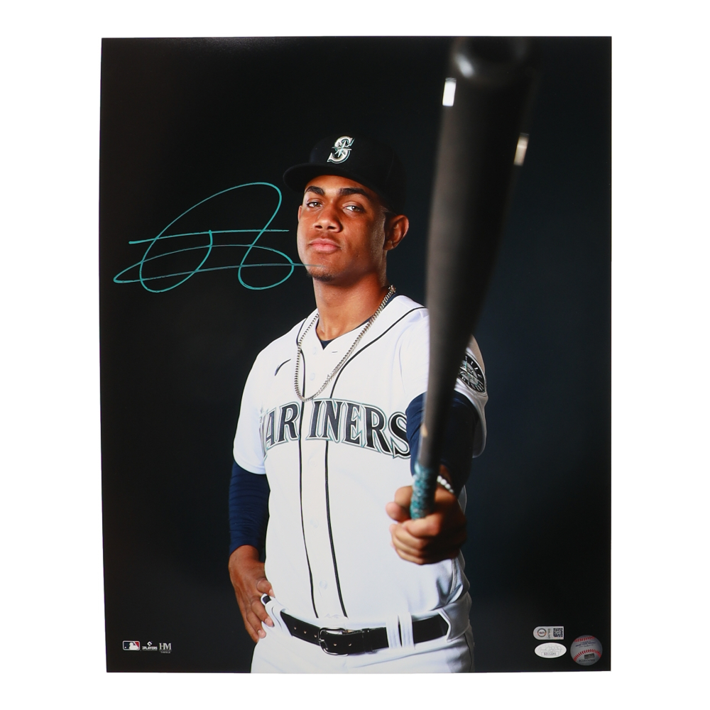 Julio Rodriguez Signed Mariners 16x20 Photo (JSA & USA SM) | Pristine ...