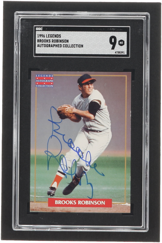 Brooks Robinson 1996 Legends Autograph Collection #NNO (SGC 9 ...