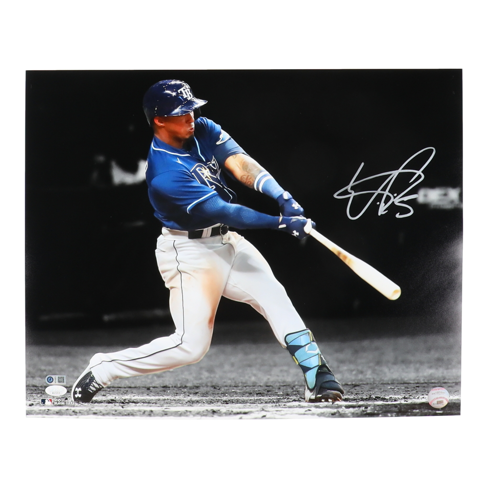 Wander Franco Signed Rays 16x20 Photo (JSA & Franco) | Pristine Auction