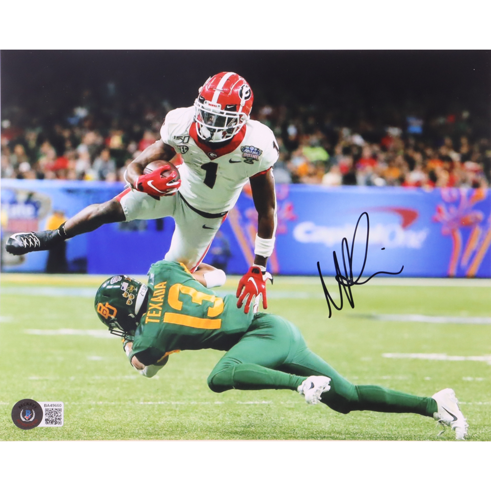 George Pickens Signed Georgia Bulldogs 8x10 Photo (Beckett) | Pristine Auction