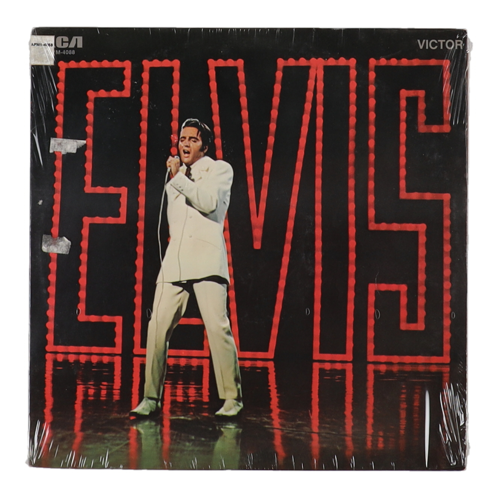 Elvis Presley 1969 Vintage Factory Sealed NBC TV Show LP Vinyl Record ...