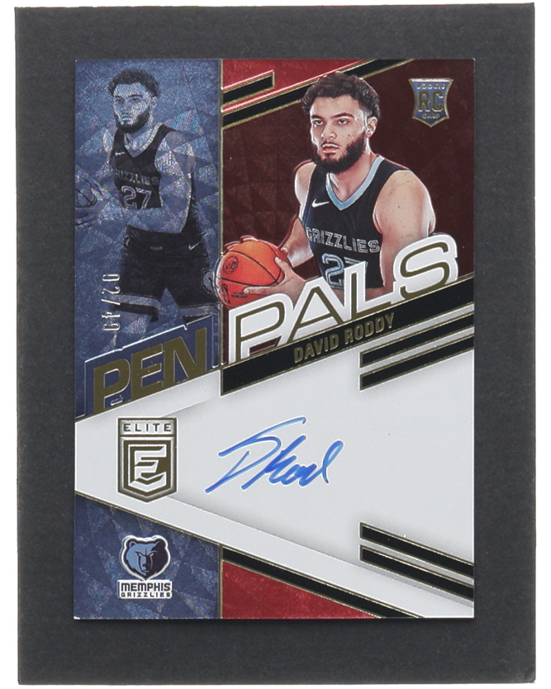 David Roddy 2022 Elite #PP-DVR Pen Pals - Red /49 Price Guide - Sports ...