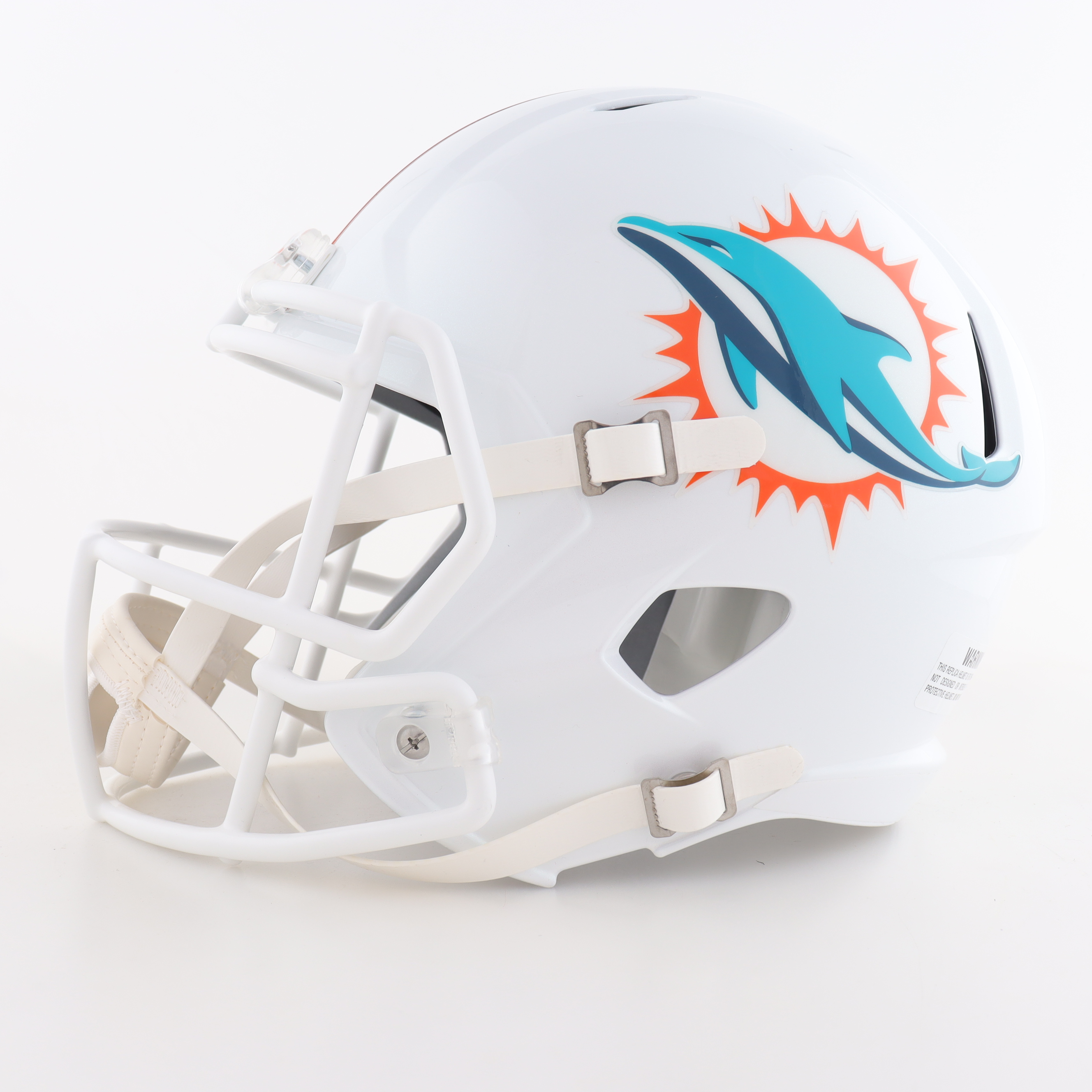 Jaylen Waddle & Tyreek Hill Signed Dolphins Full-Size Speed Helmet (JSA ...
