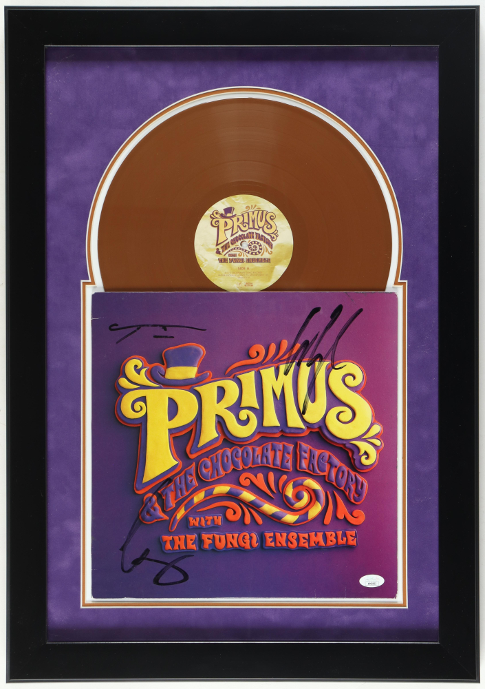 Tim Alexander, Les Claypool & Larry Lalonde Signed "Primus and the ...