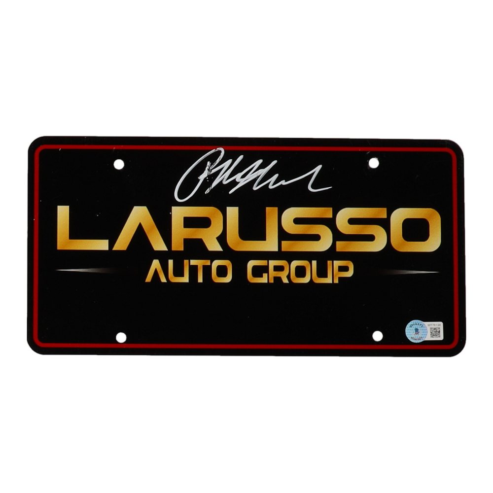 Ralph Macchio Signed Replica License Plate (Beckett) | Pristine Auction
