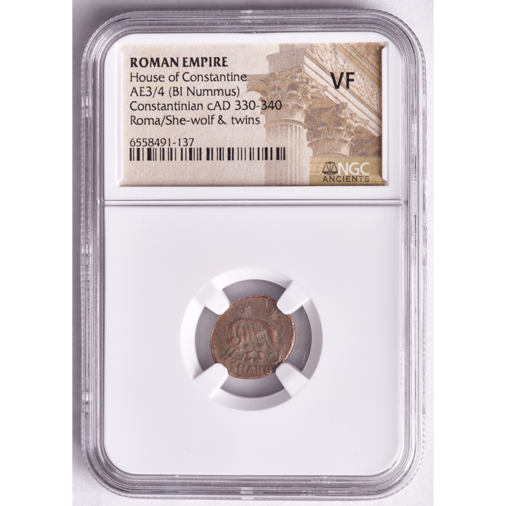 Constantinian (c.330-340 AD) Roman Empire AE3/4 (BI Nummus) Ancient ...