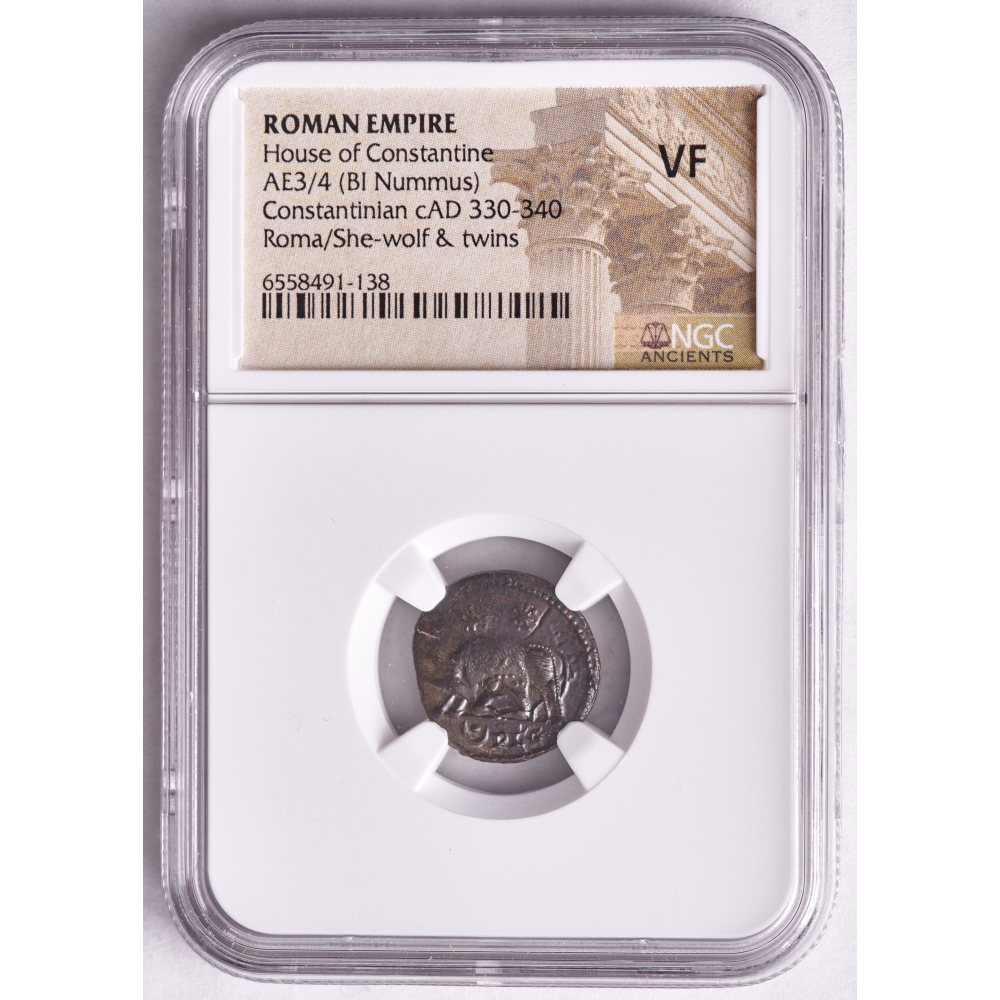 Constantinian (c.330-340 AD) Roman Empire AE3/4 (BI Nummus) Ancient ...