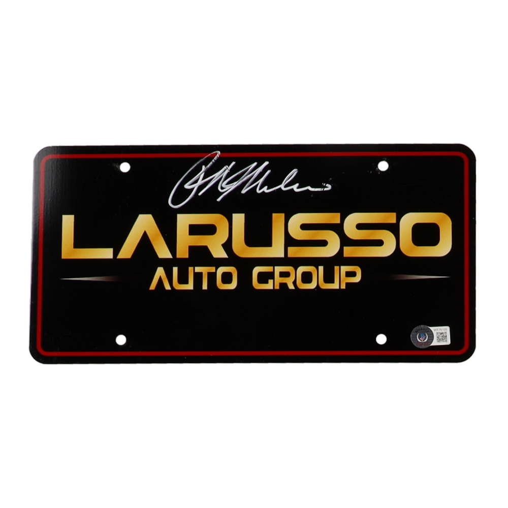 Ralph Macchio Signed Replica License Plate (Beckett) | Pristine Auction