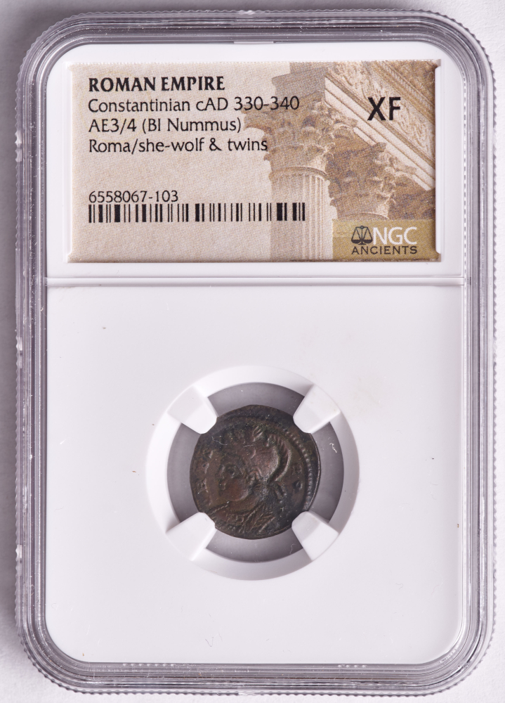 Constantinian (c.330-340 AD) Roman Empire AE3/4 (BI Nummus) Ancient ...