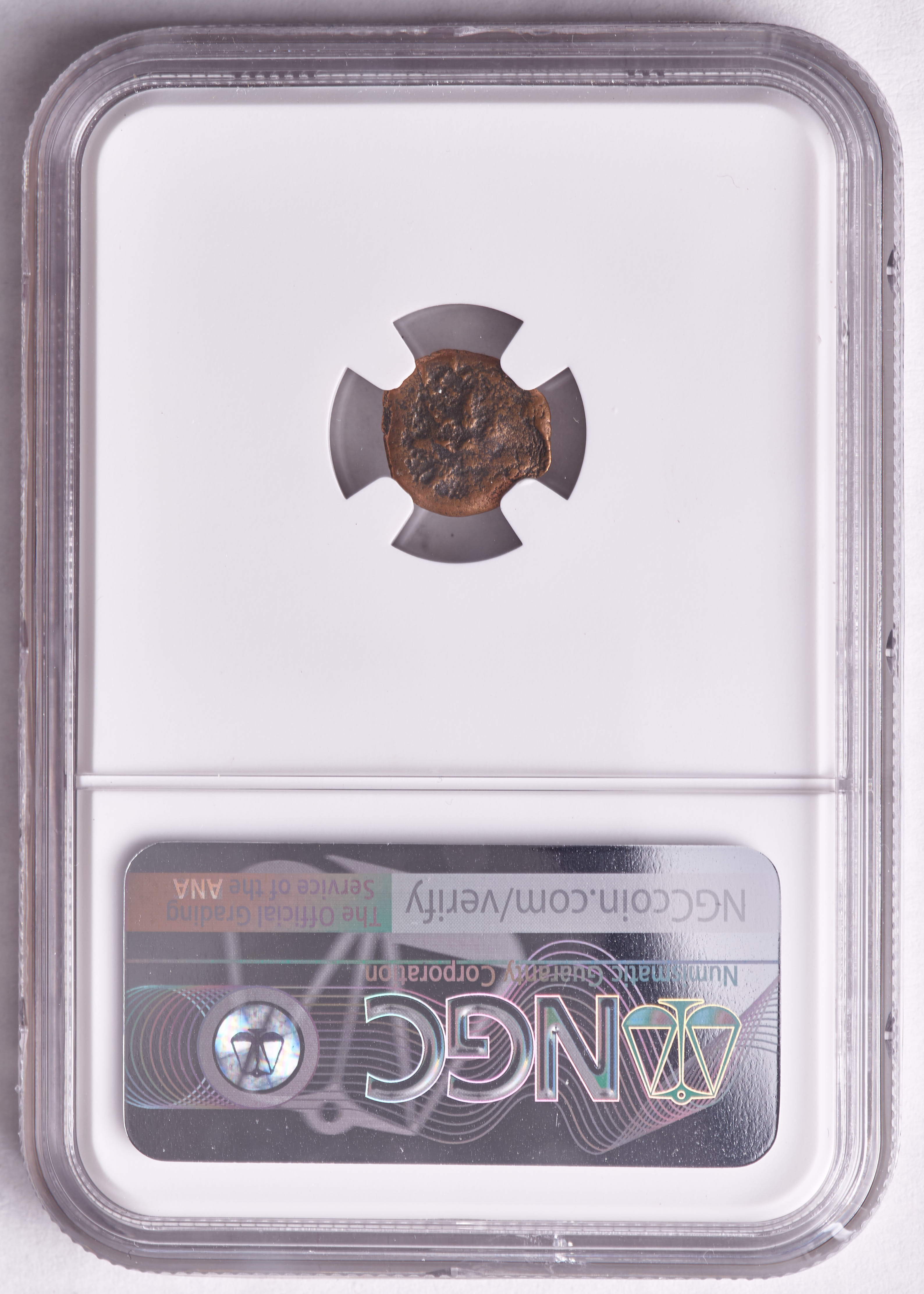 "Widow's Mite" Rare Certified Biblical 2000 Year Old Coin From The Holy ...
