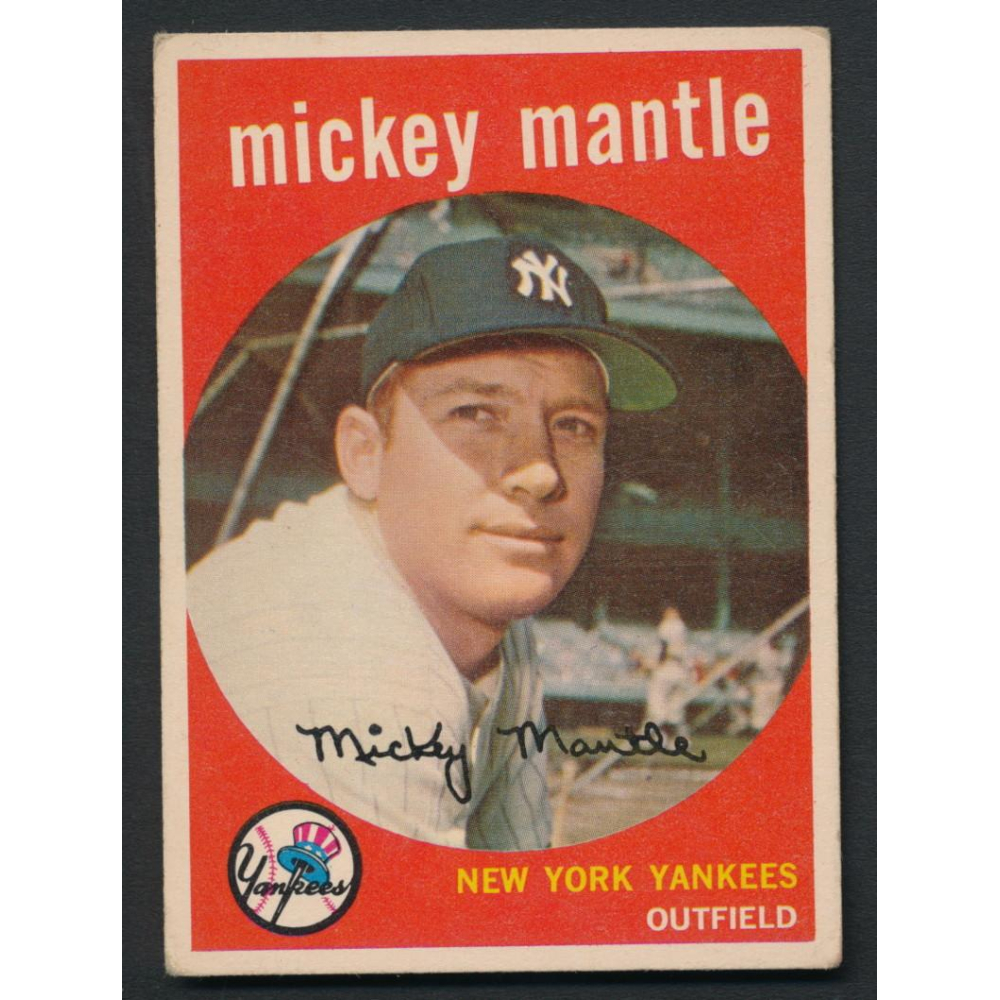Mickey Mantle 1959 Topps #10 | Pristine Auction