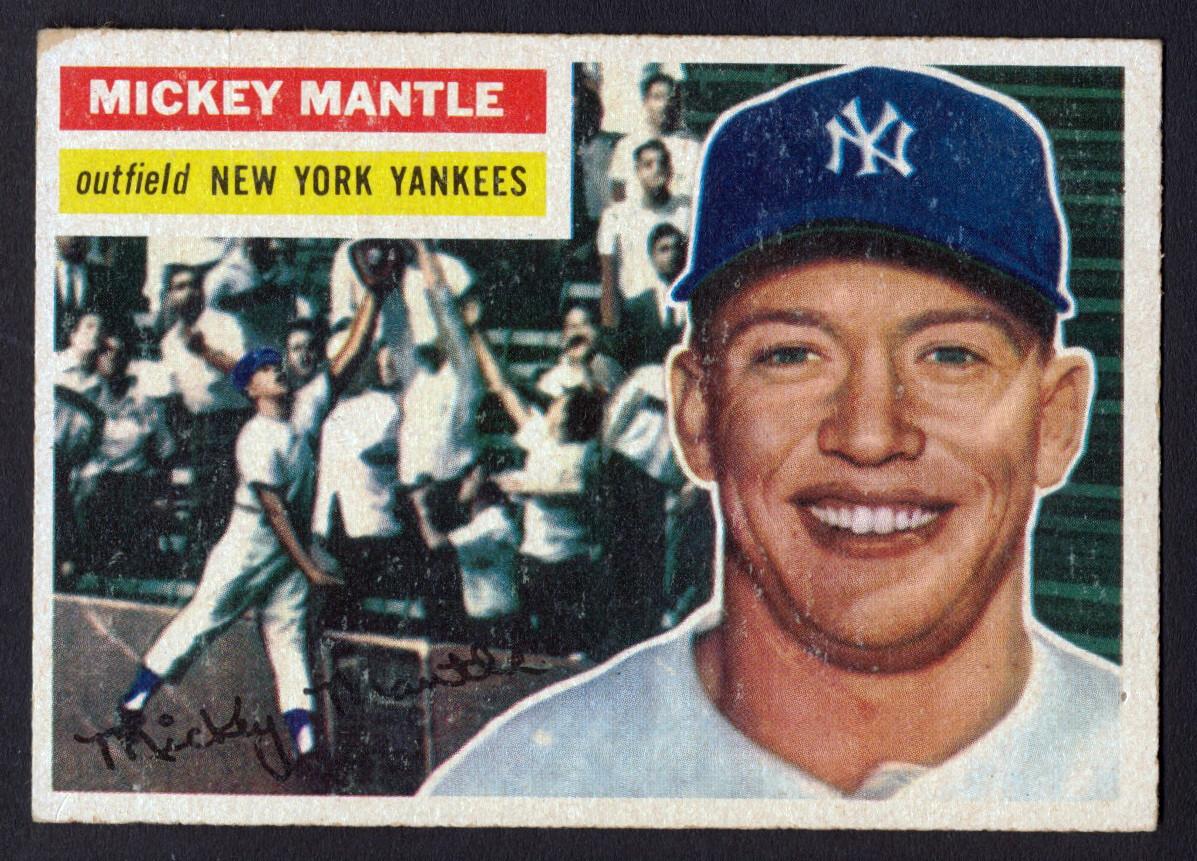Mickey Mantle 1956 Topps #135 | Pristine Auction