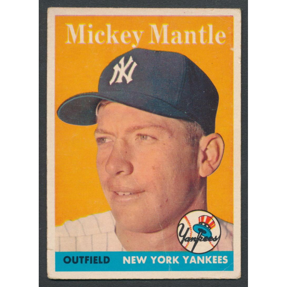 Mickey Mantle 1958 Topps #150 | Pristine Auction