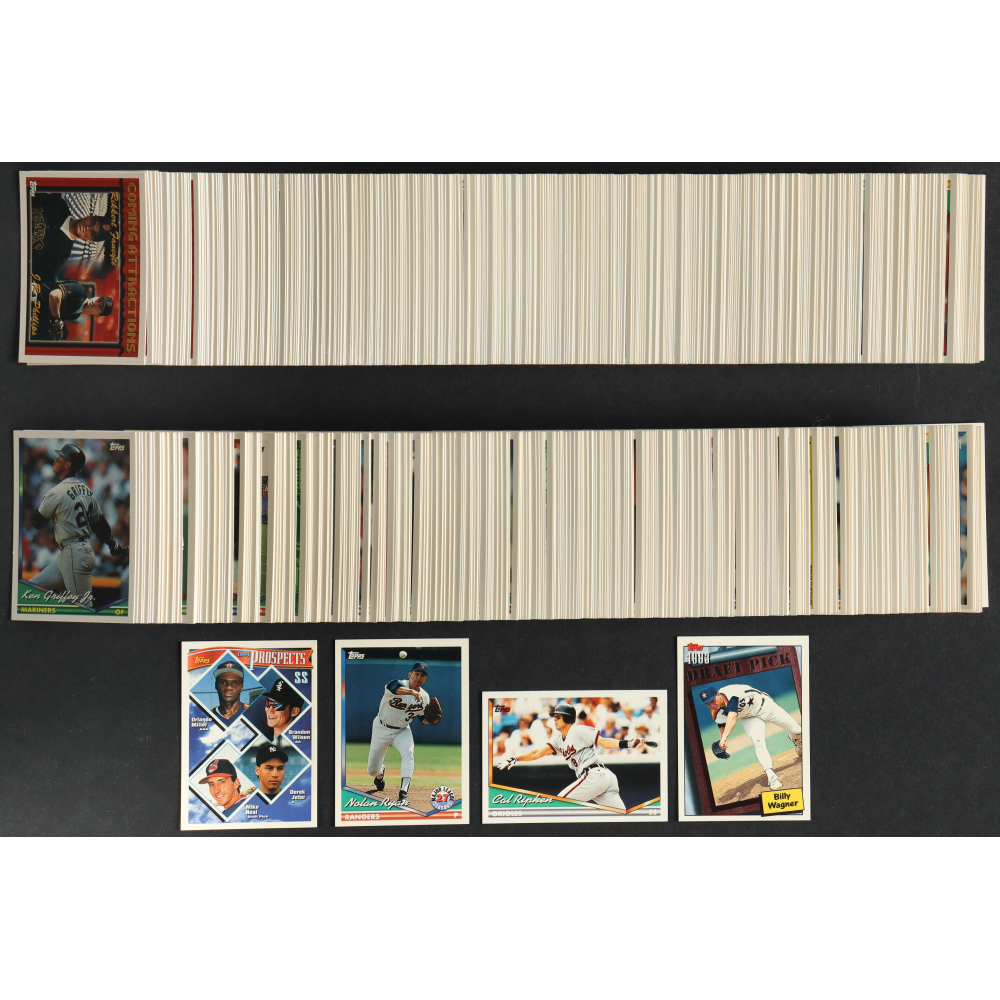 1994 Topps Baseball Complete Set of (792) Baseball Cards with Orlando ...