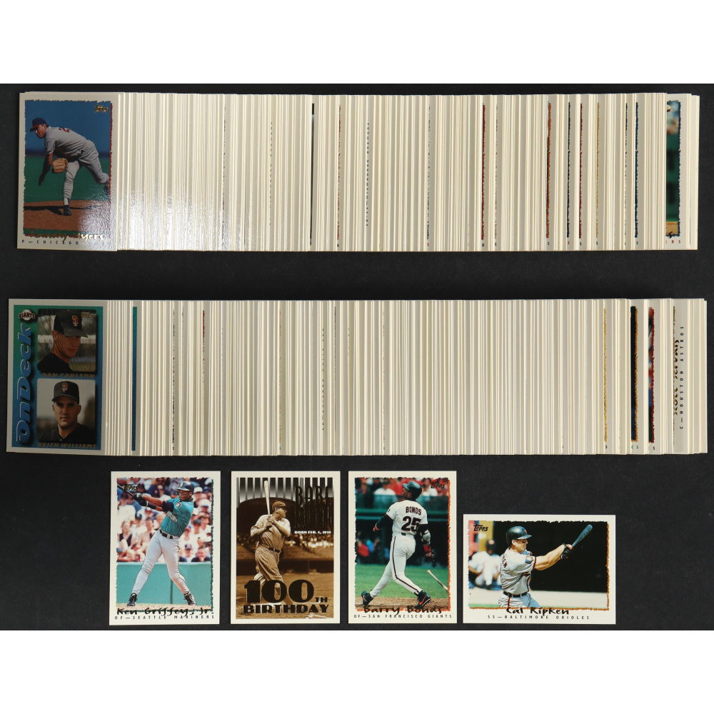1995 Topps Baseball Complete Factory Set of (677) Cards with Ken ...