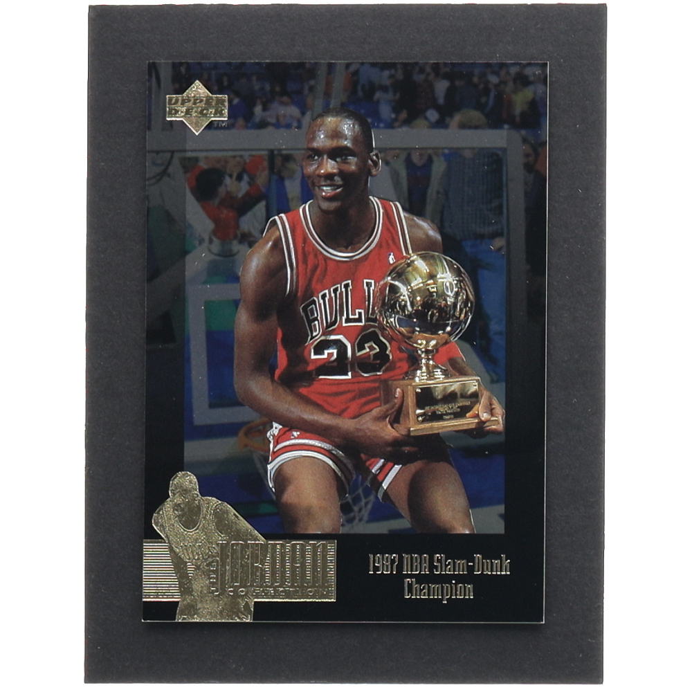 Michael Jordan 1995-96 Upper Deck Jordan Collection #JC5 / Slam Dunk ...