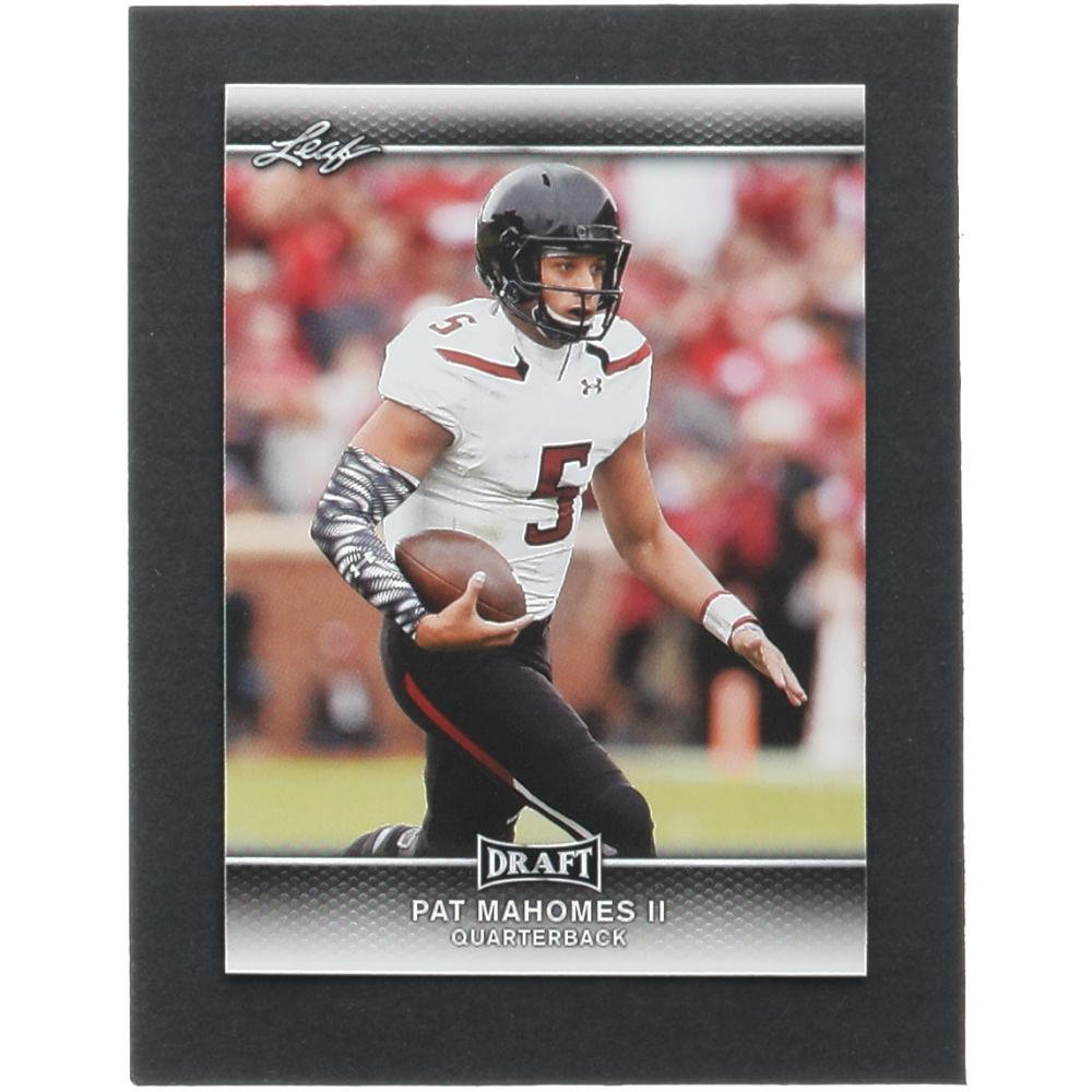 Pat Mahomes II 2017 Leaf Draft #56 RC | Pristine Auction