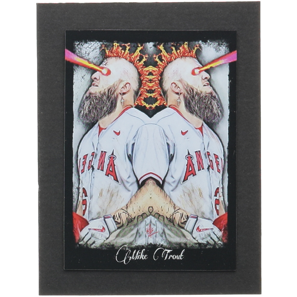 Mike Trout 2022 MrF Card Art #1 (PA) | Pristine Auction