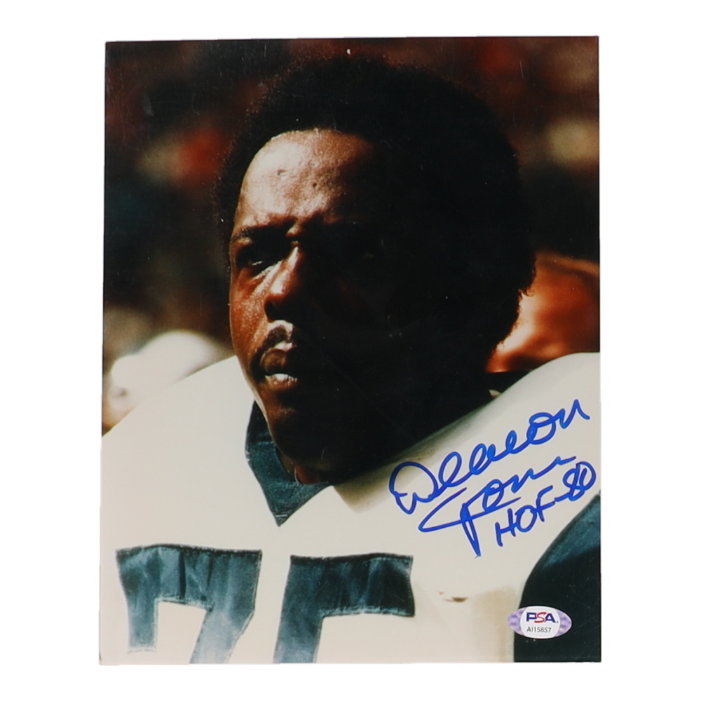 Deacon Jones Signed Rams 8x10 Photo Inscribed "HOF-80" (PSA) | Pristine ...