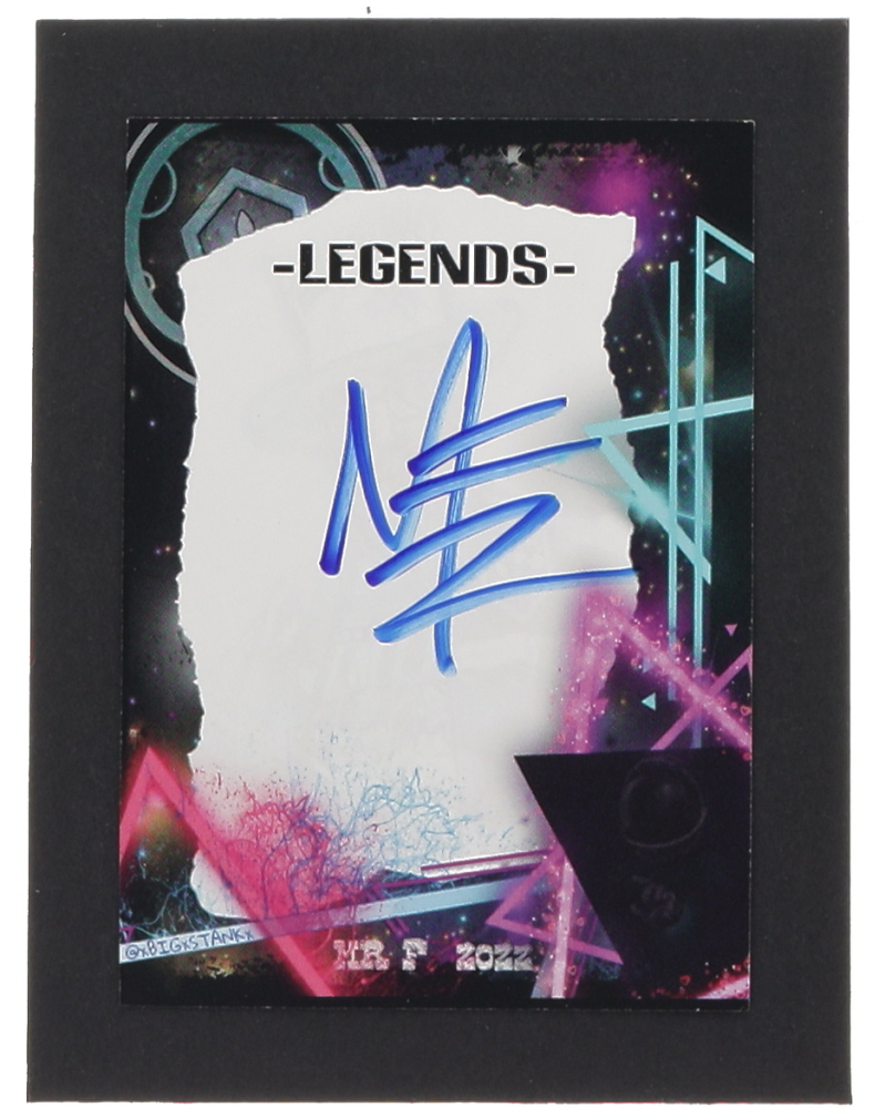 Kobe Bryant 2022 MrF Color Blast Card Art #NNO (PA) | Pristine Auction