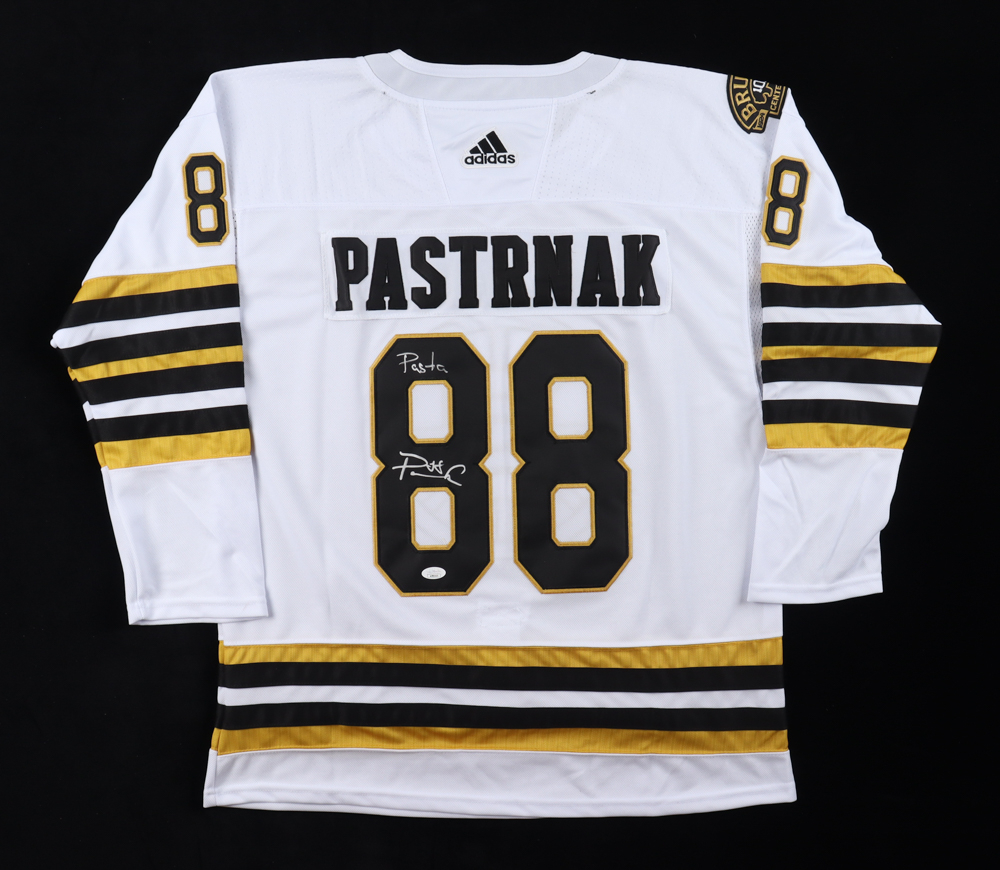 David Pastrnak Signed Jersey Inscribed "Pasta" (JSA) | Pristine Auction
