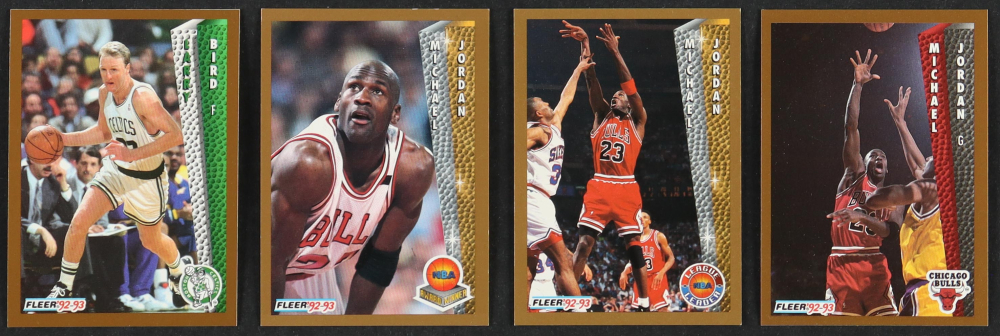1992-93 Fleer Basketball Series I Complete Set of (264) Cards Including ...