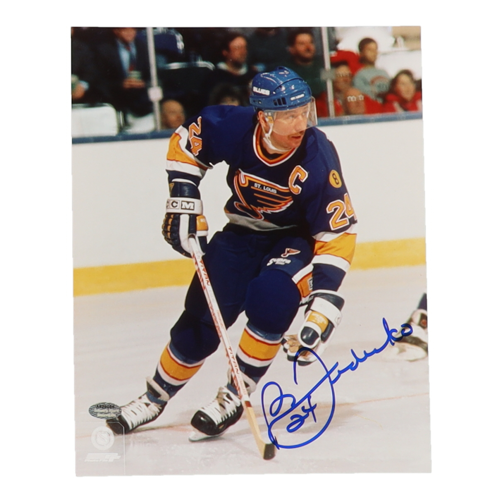 Bernie Federko Signed Blues 8x10 Photo (Schwartz) | Pristine Auction