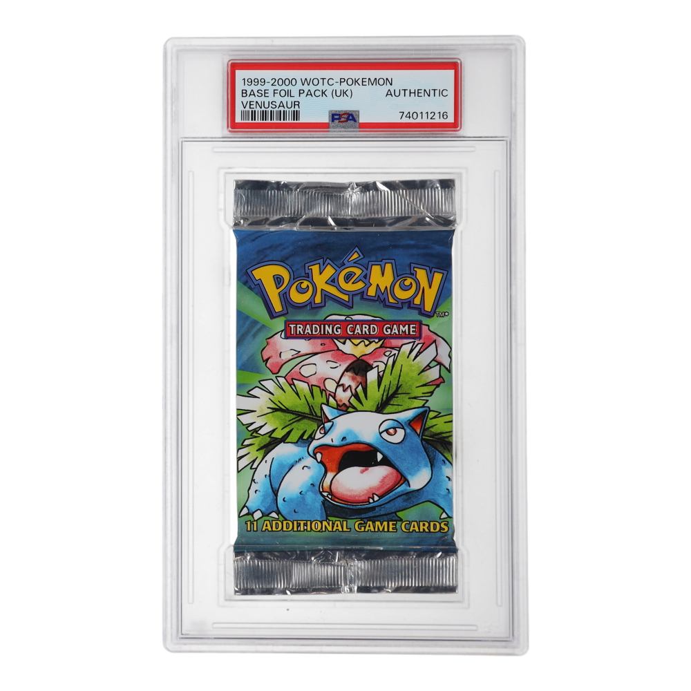1999-2000 Pokemon Base Set Booster Pack (PSA Authentic) | Pristine Auction